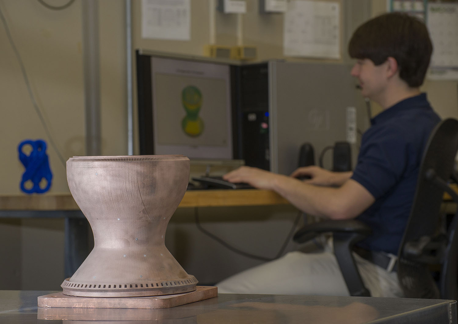 Marshall engineers 3-D print copper rocket part in NASA milestone ...