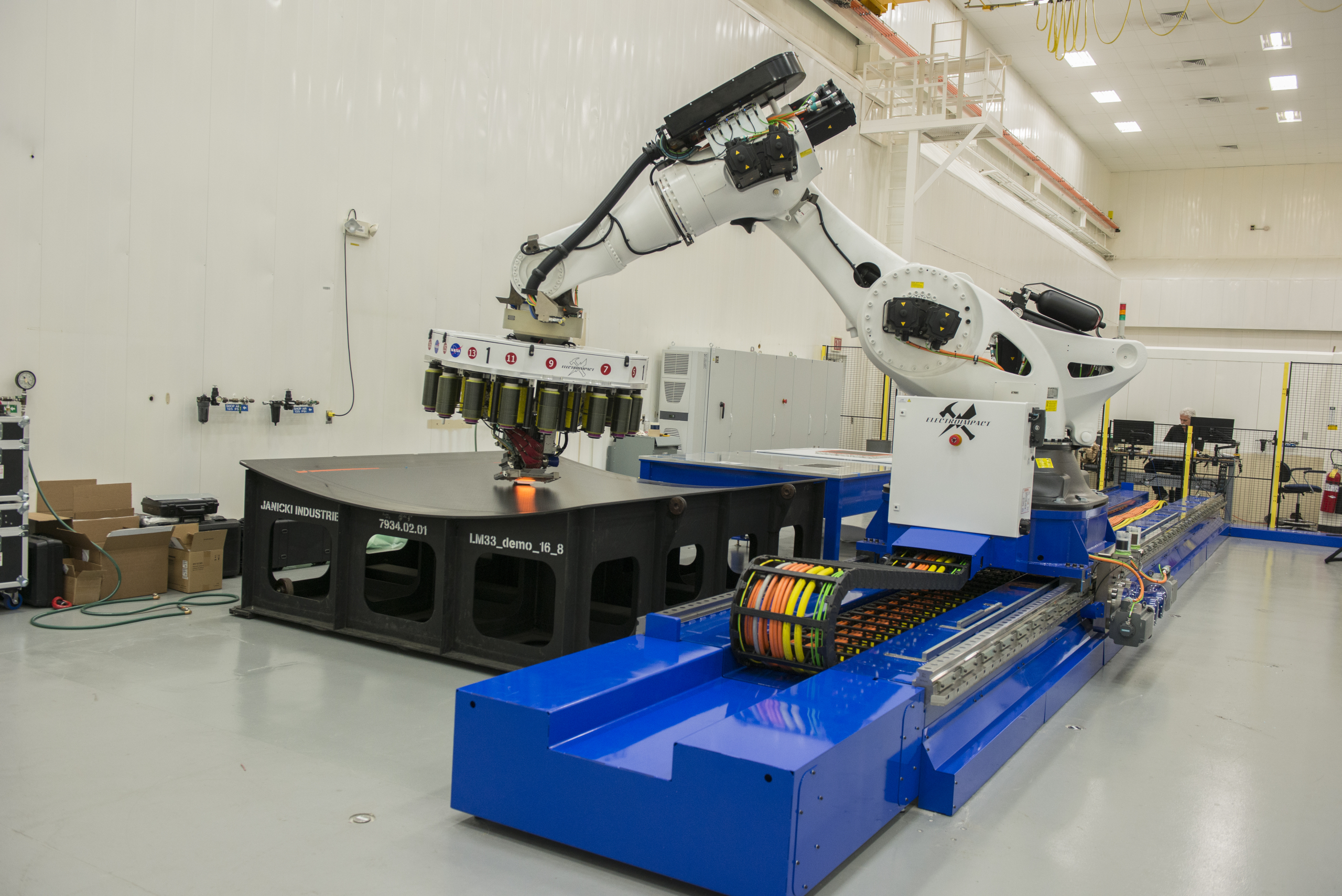 Nasa Industrial Robot Terrifying NASA Robot Used To Test Space Suits